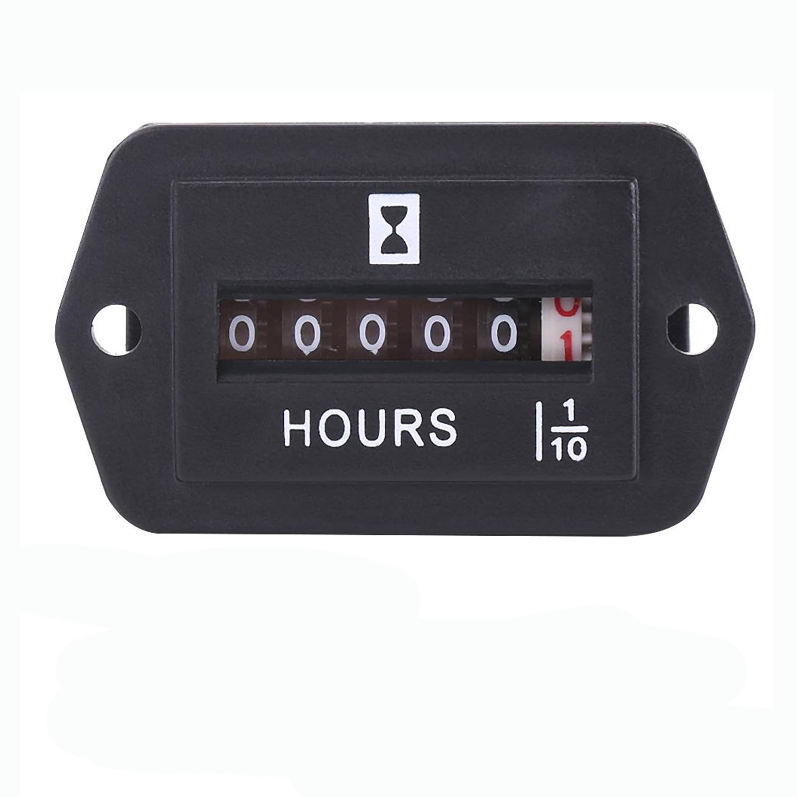 Mechanical Hour Meter Fully Sealed Rectangle DC 12V-36V High Accuracy ...