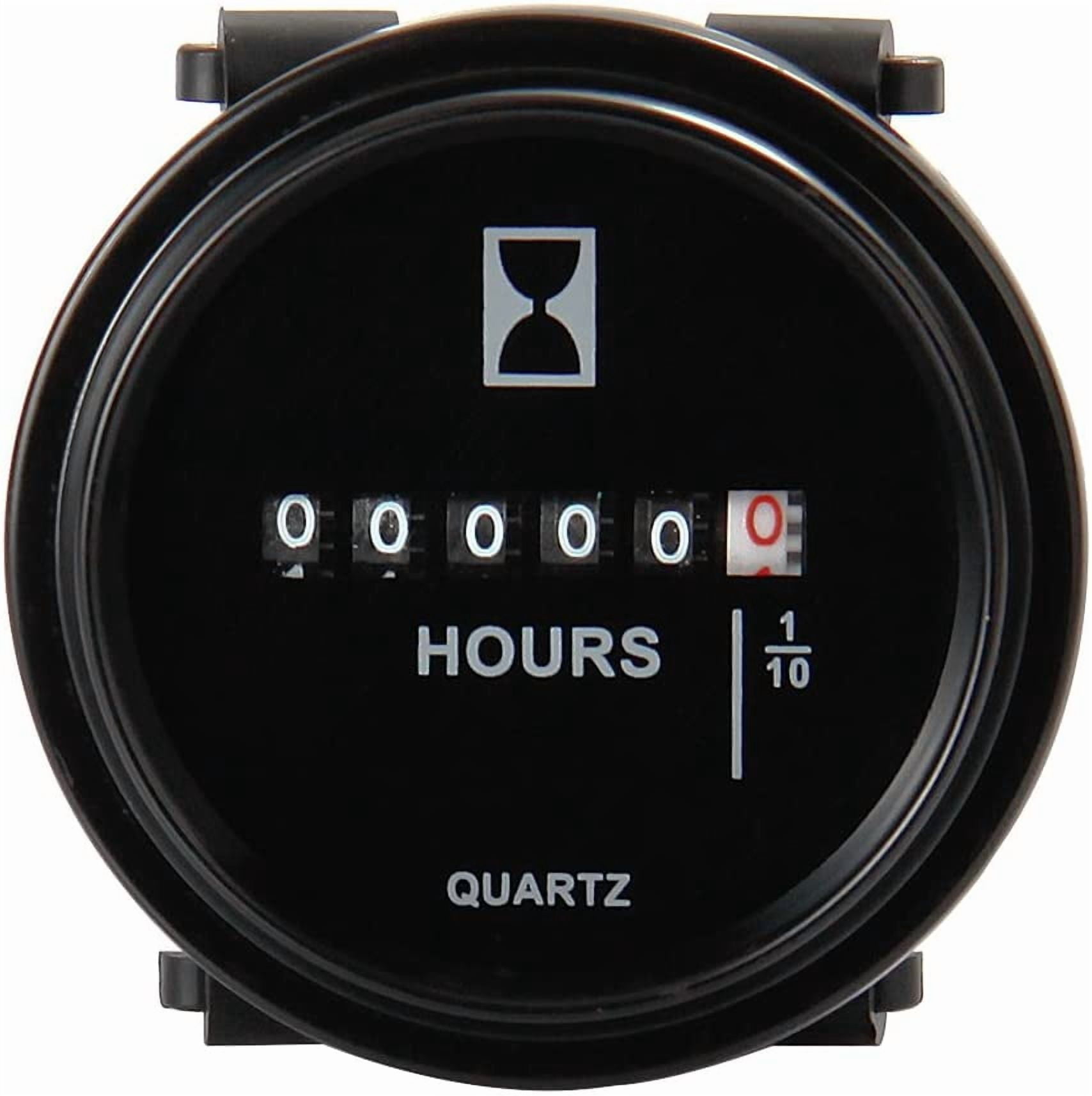 Mechanical Hour Meter Gauge - AIMILAR Professional Engine Hourmeter DC ...