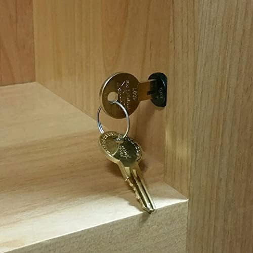 Mechanical Key Lock – Deadbolt Locking System with 2 Keys, Flush Mount ...