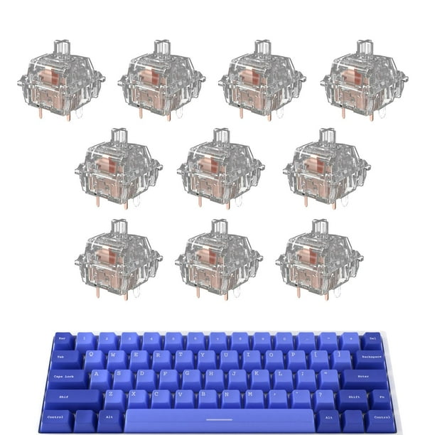 Mechanical Keyboard Clear Switches | Keyboard Switches Transparent ...