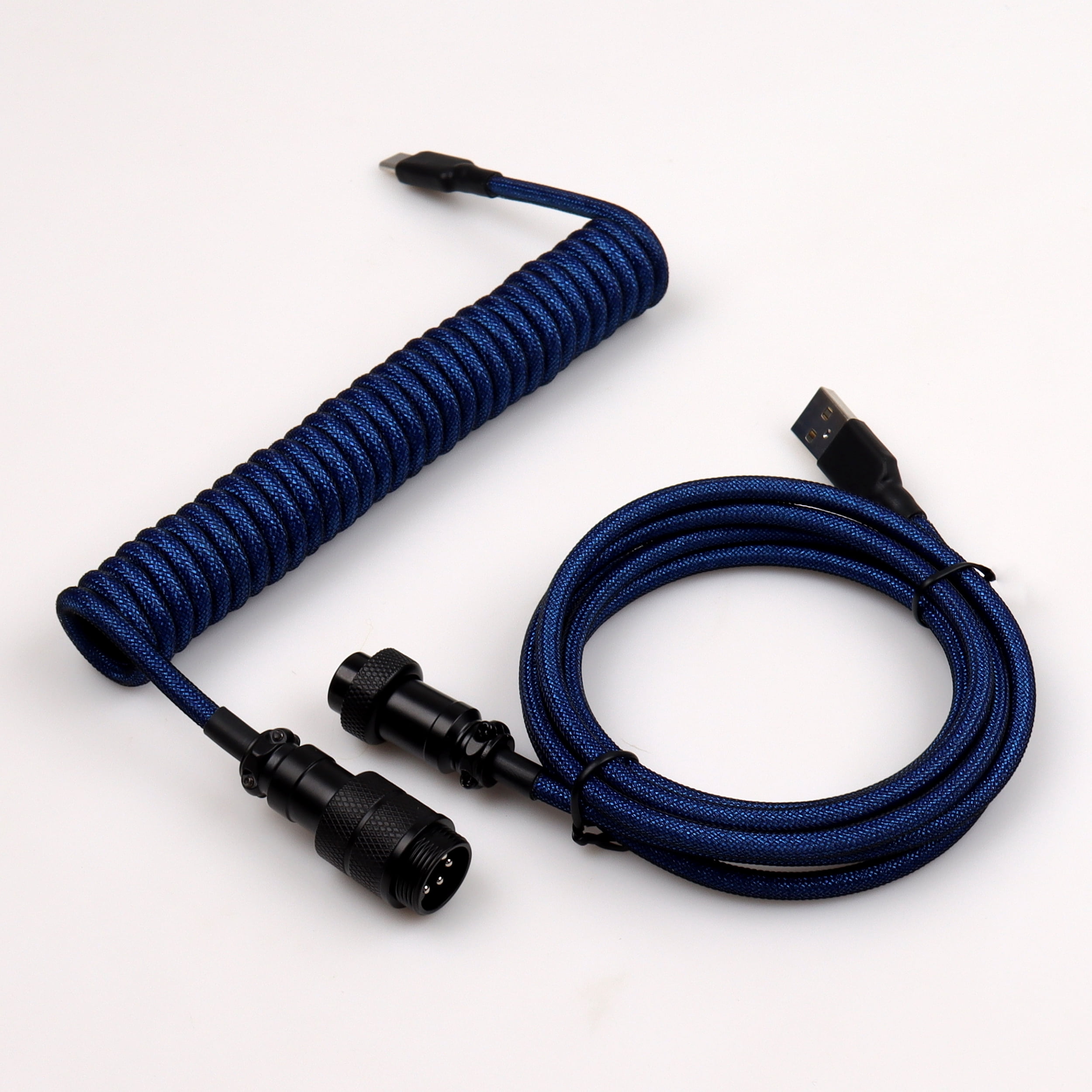 Mechanical Keyboard Custom Coiled Cable RGB Type C USB Cable Custom ...