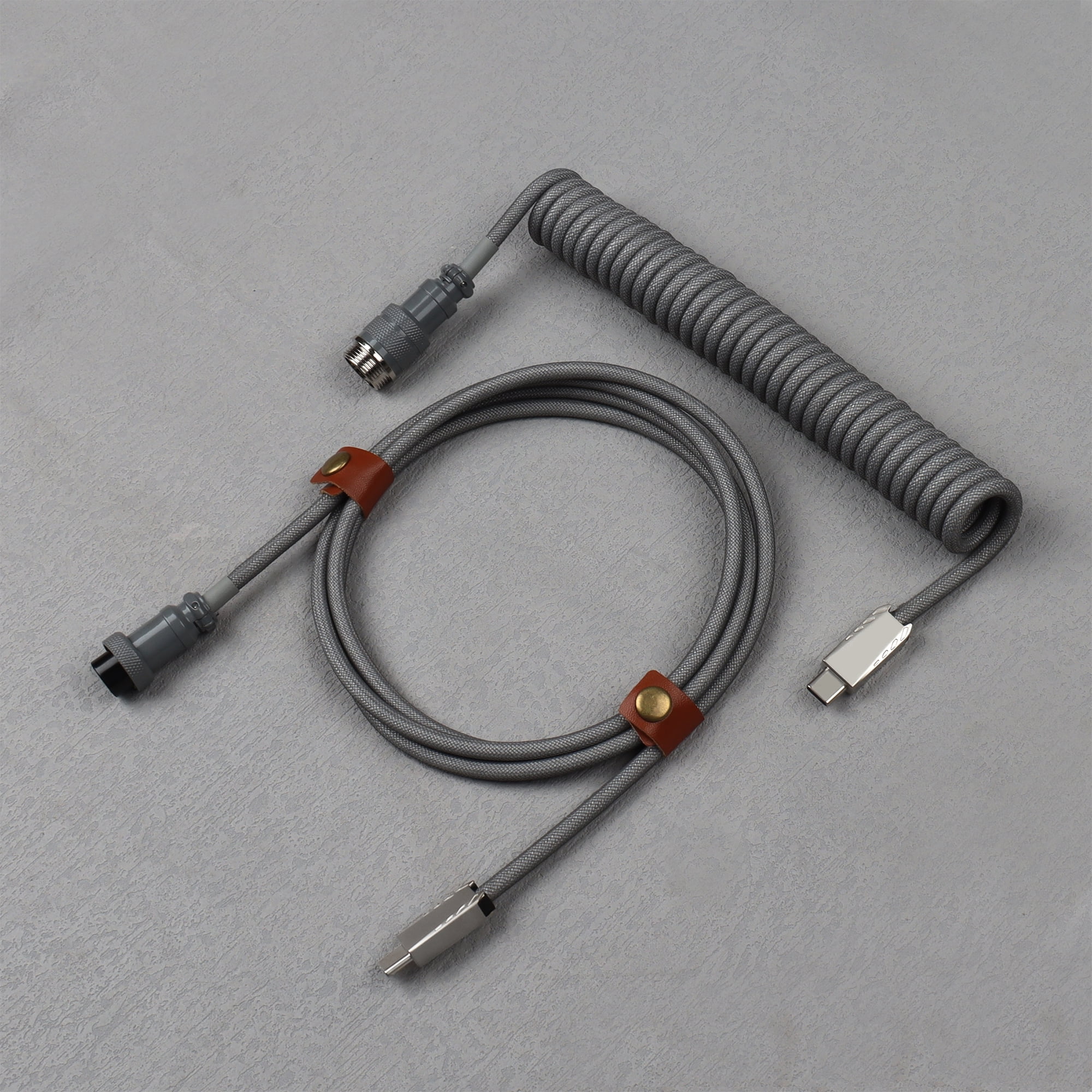 Mechanical Keyboard Custom Coiled Cable Type C to USB C Cable Custom ...