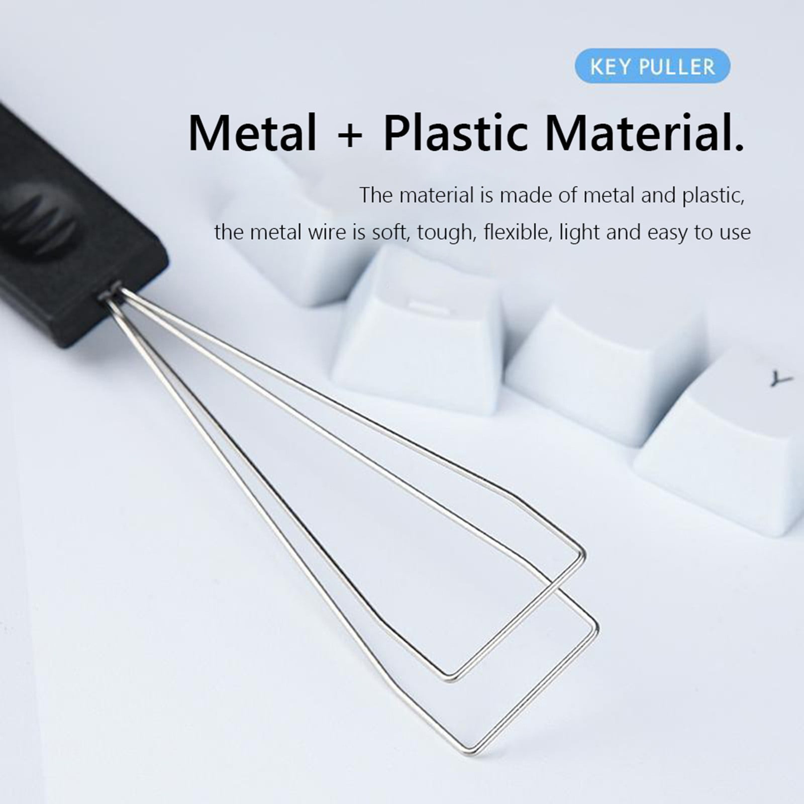 Mechanical Keyboard Key Keycap Puller Cap Remover Steel Tool For ...