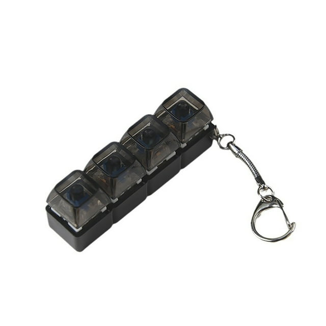 Mechanical Keyboard Switches Tester Keychain Toy With LED light Crisp ...