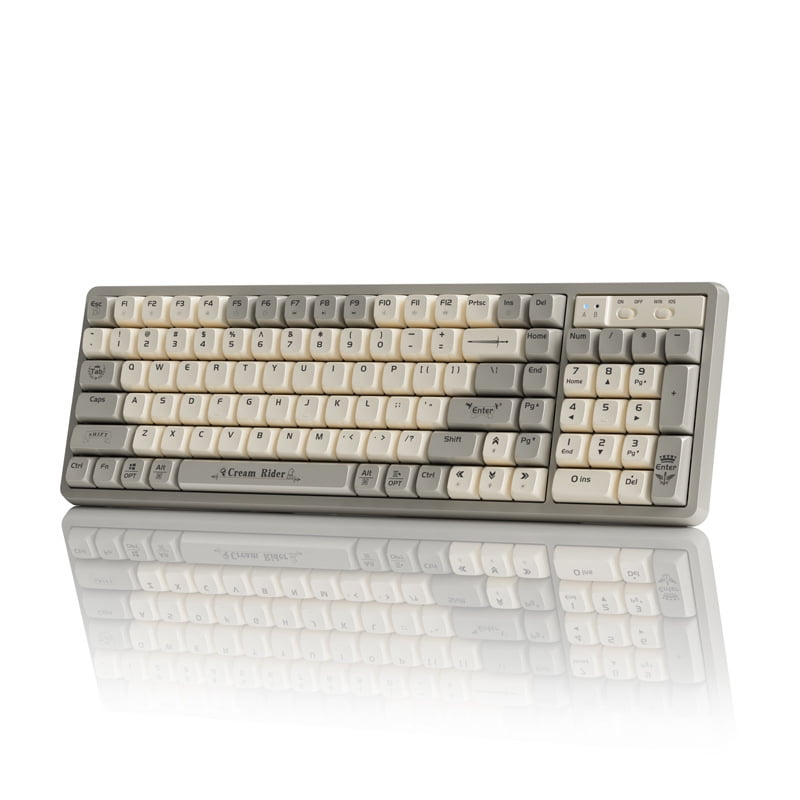 Mechanical Keyboard, Tri-Mode Keyboard, Bluetooth Wireless Wired ...