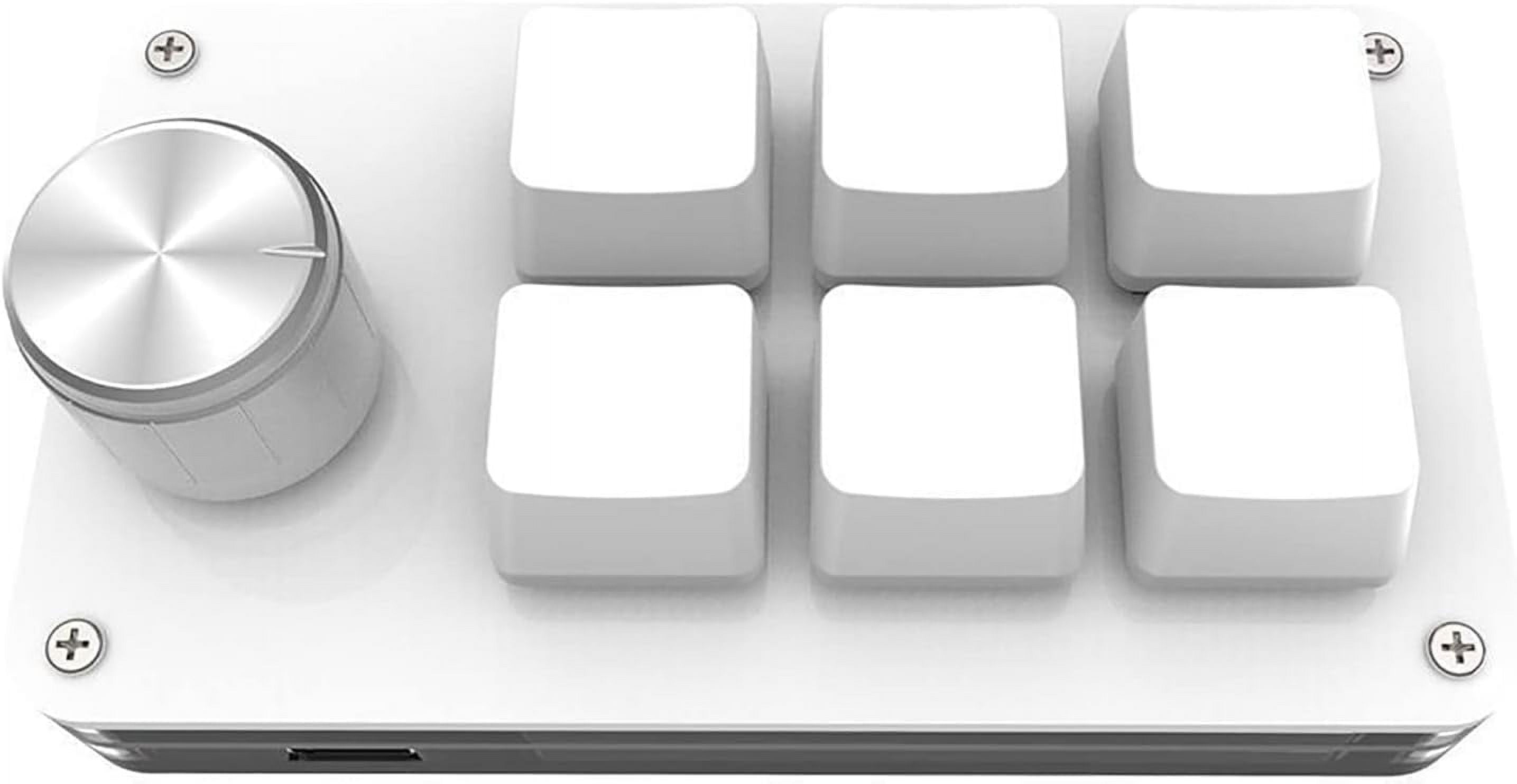 Mechanical Keyboard Type C Macro Knob Shortcut Customization Hot-Swap Keypad 6 Keys Keyboard ...