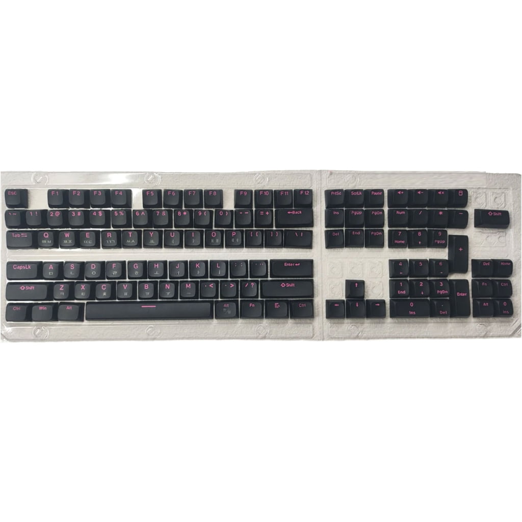Mechanical Keyboards Black Knight Keycaps 115Keys PBT EDMs Profile ...