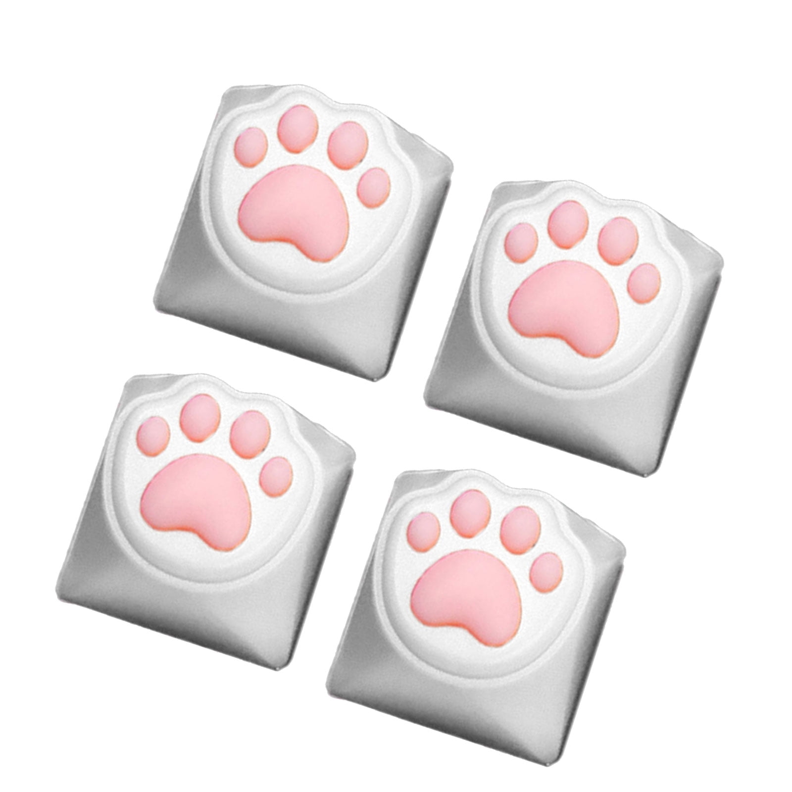 Mechanical Keyboards Keycap Soft PBTs Silicone Catpaws Keycap ESCs Key ...