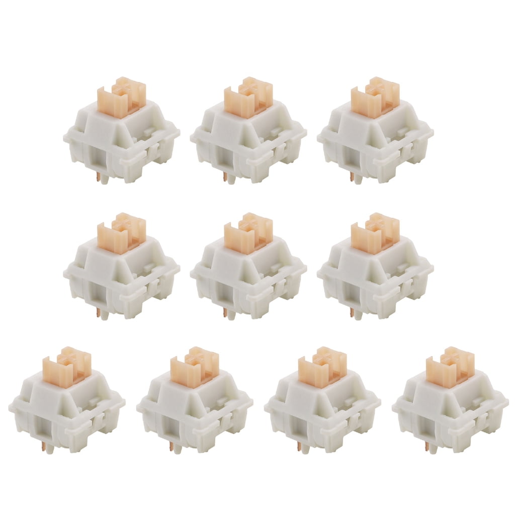 Mechanical Keyboards Switches Lubed Silents Cream Yellow Peaching ...