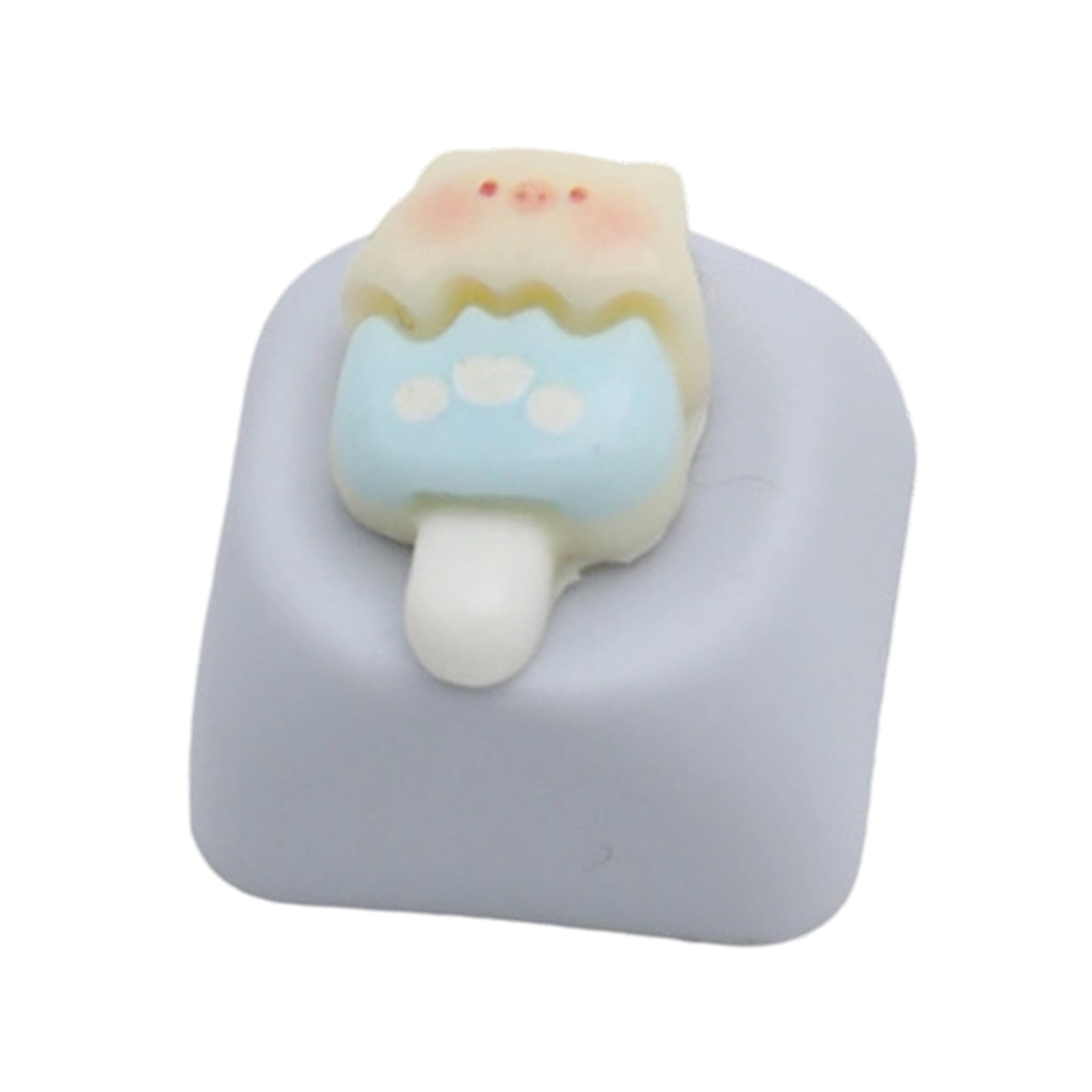 Mechanical Keycap Featuring 3D Piggy Figures Resin Keycaps Ensures ...