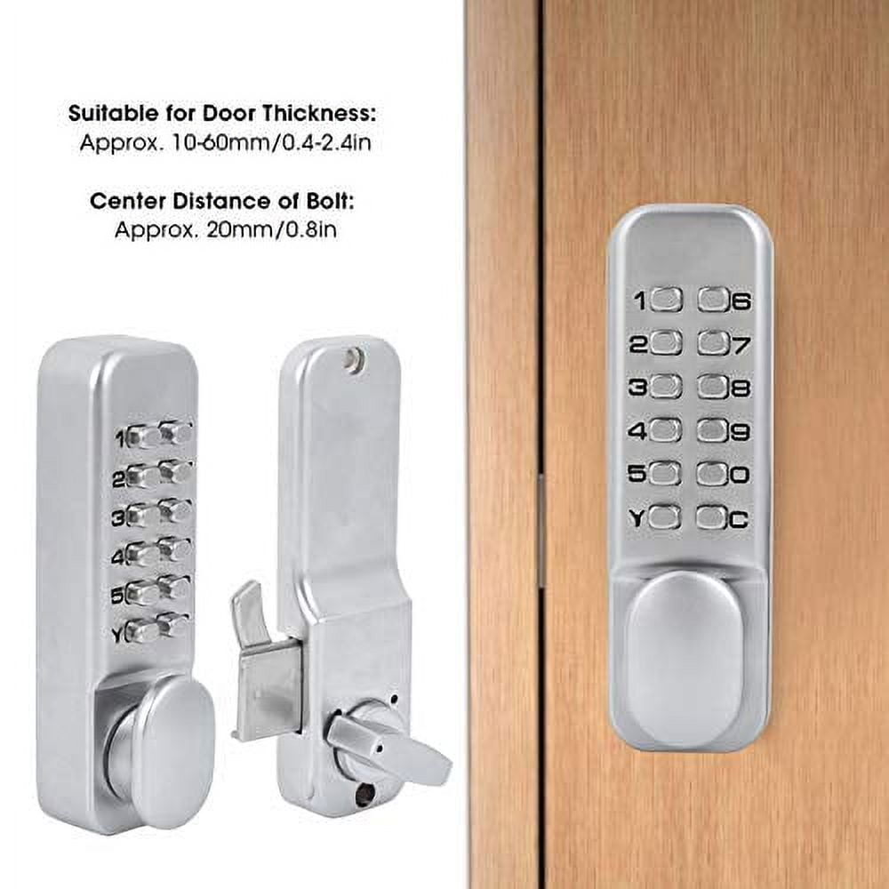 Mechanical Keyless Door Lock 1‑11 Digitals Mechanical Password Door ...