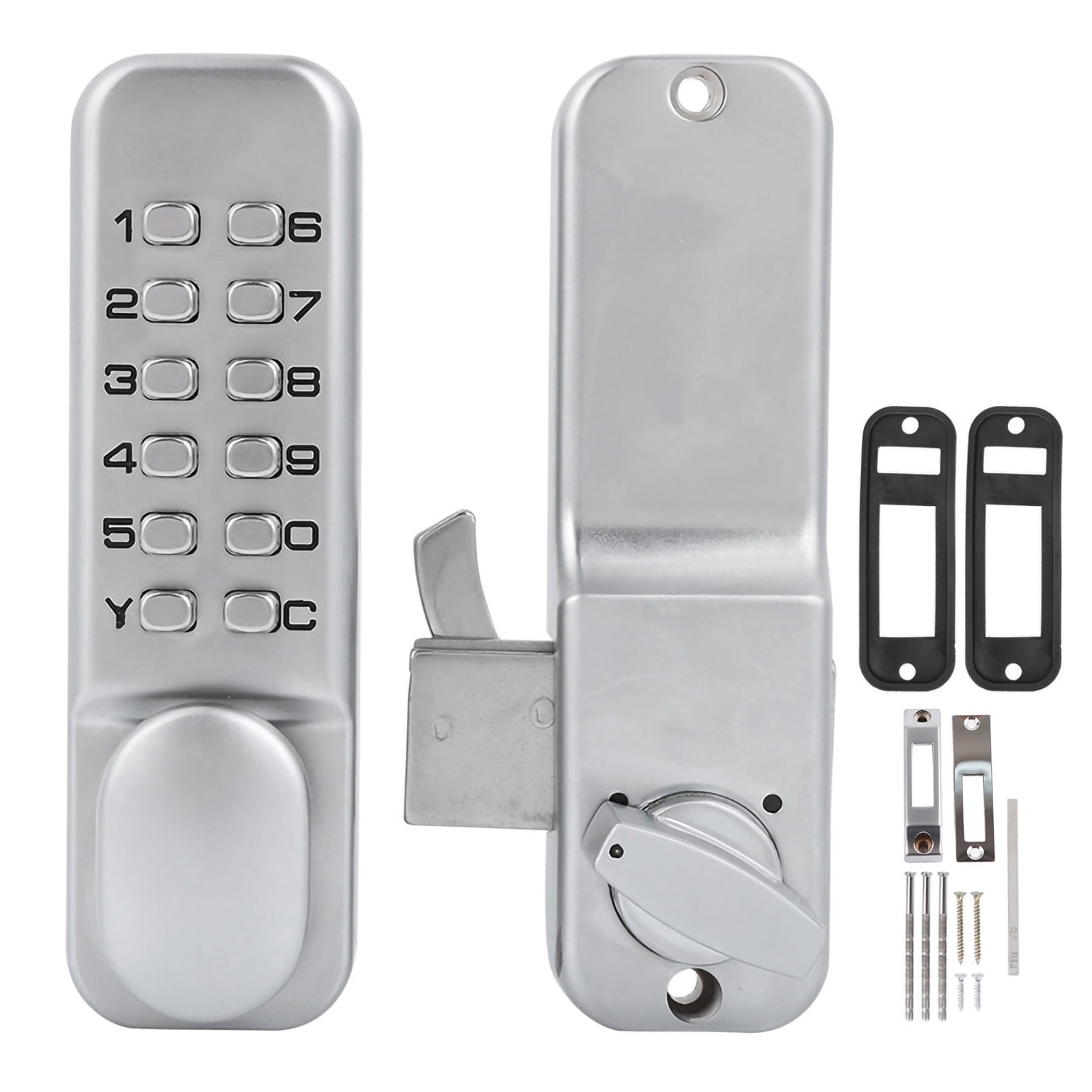 Mechanical Keyless Door Lock,1‑11 Digits Mechanical Combination Lock ...