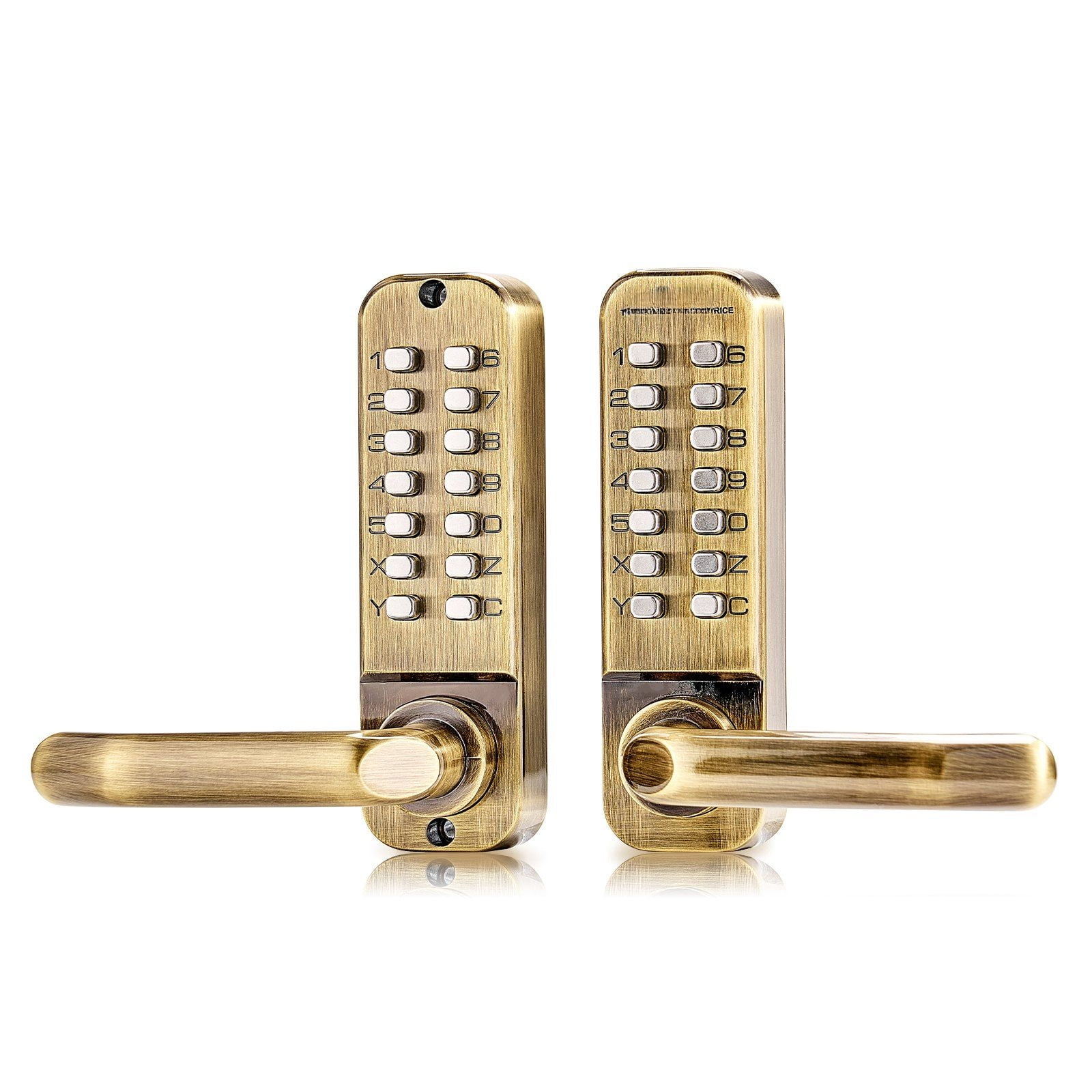 Mechanical Keyless Entry Door Lock 14 Key Mechanical Door Lock for ...