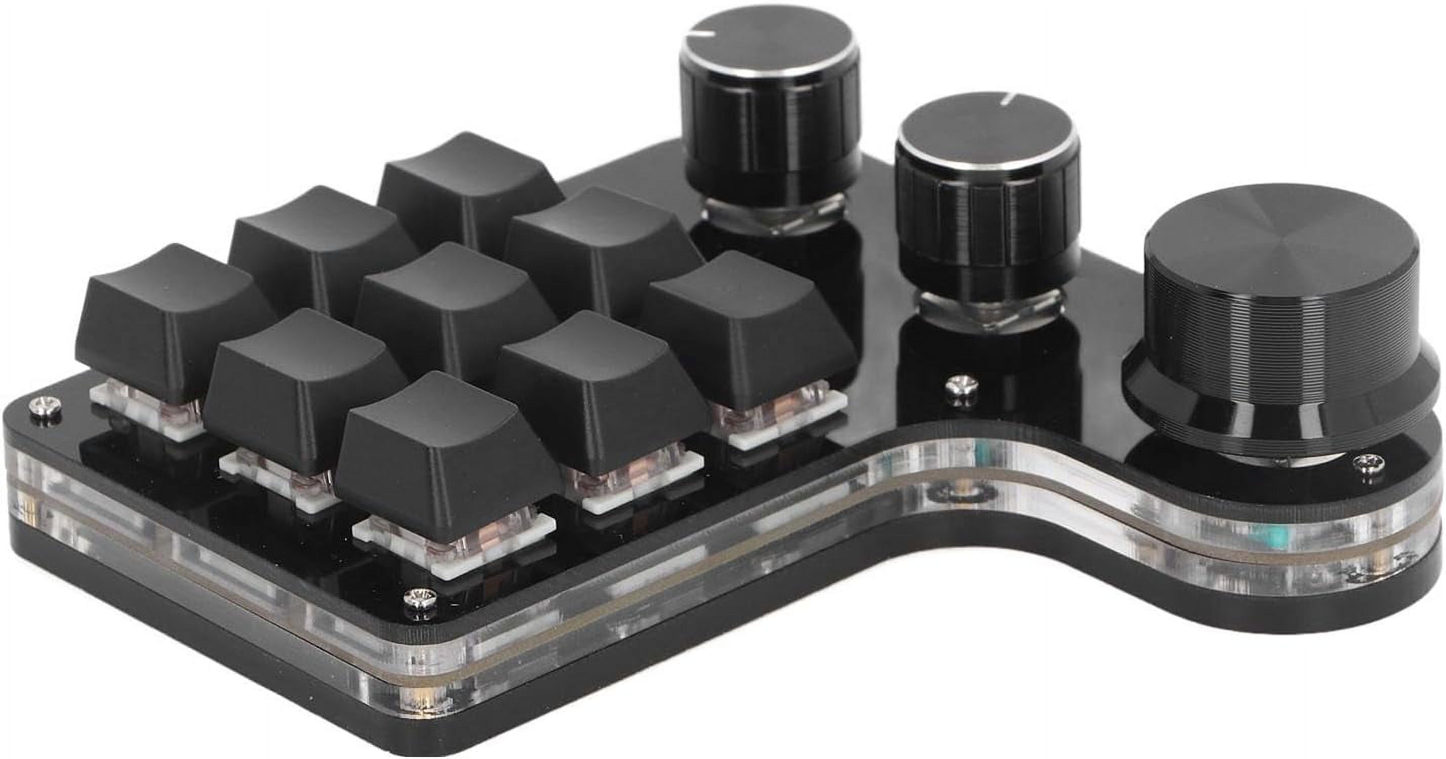Mechanical Keypad, 5V 1A Onboard Storage 9 Key Mini Keypad Dustproof ...