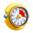 Mechanical Kitchen Cooking Timer, Student Study Office Visual Timer ...