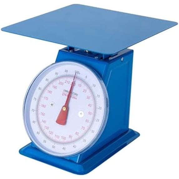Mechanical Kitchen Food Scale, Weighs Up to 220 lbs, Portion-Control ...