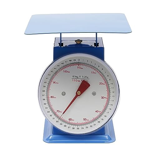 Mechanical Kitchen Scale,50kg Heavy Duty Portion Control Mechanical ...