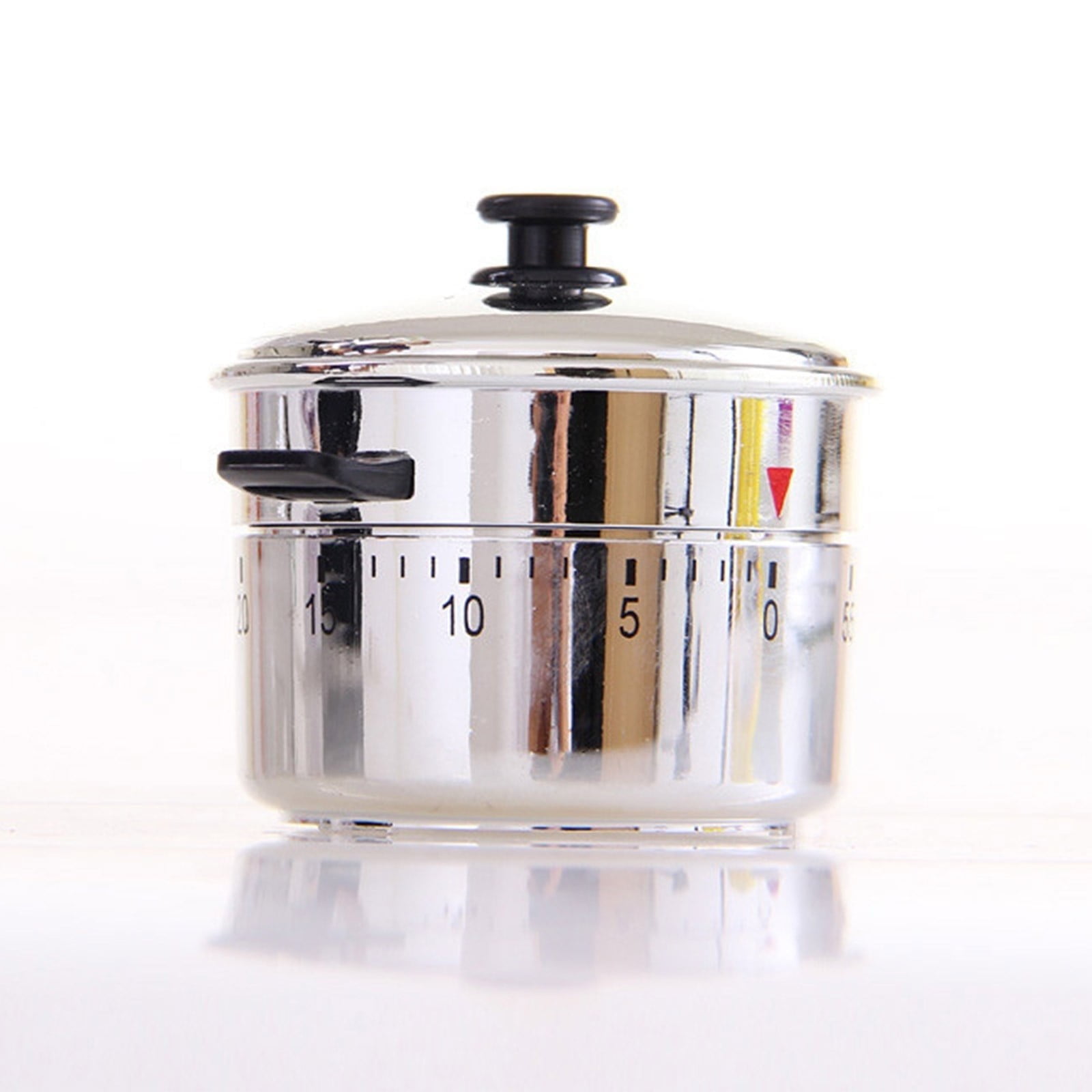 Mechanical Kitchen Timer 60 Minutes - Silent Rotating Dial Cooking ...