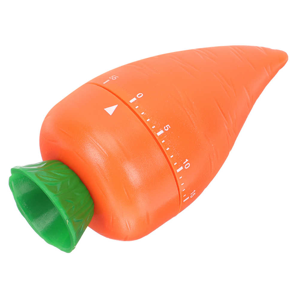 Mechanical Kitchen Timer Cute Carrot Shaped Timer Wind Up 60 Minutes ...