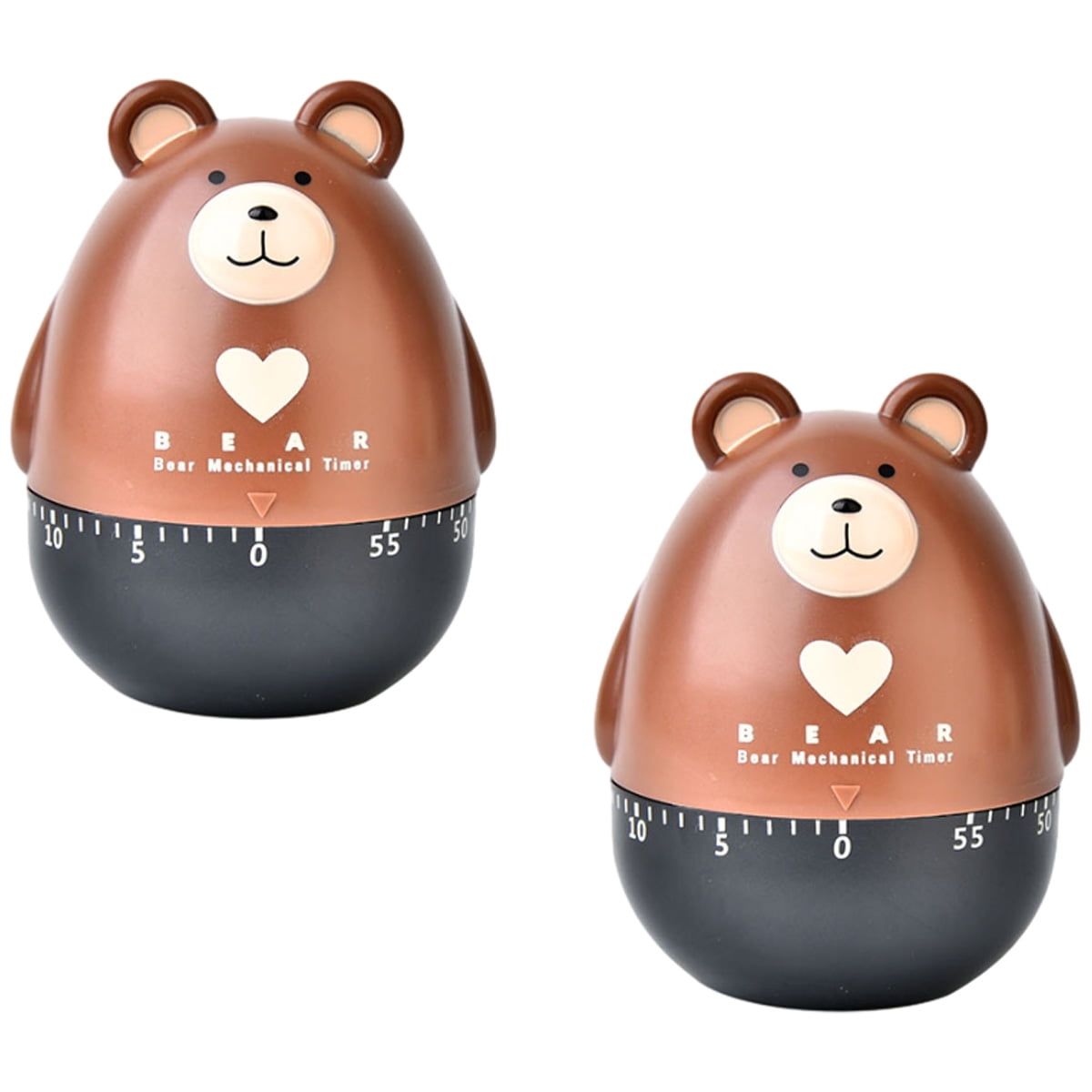 Mechanical Kitchen Timer with Cute Cartoon, 60 Minute Animal Timer for ...