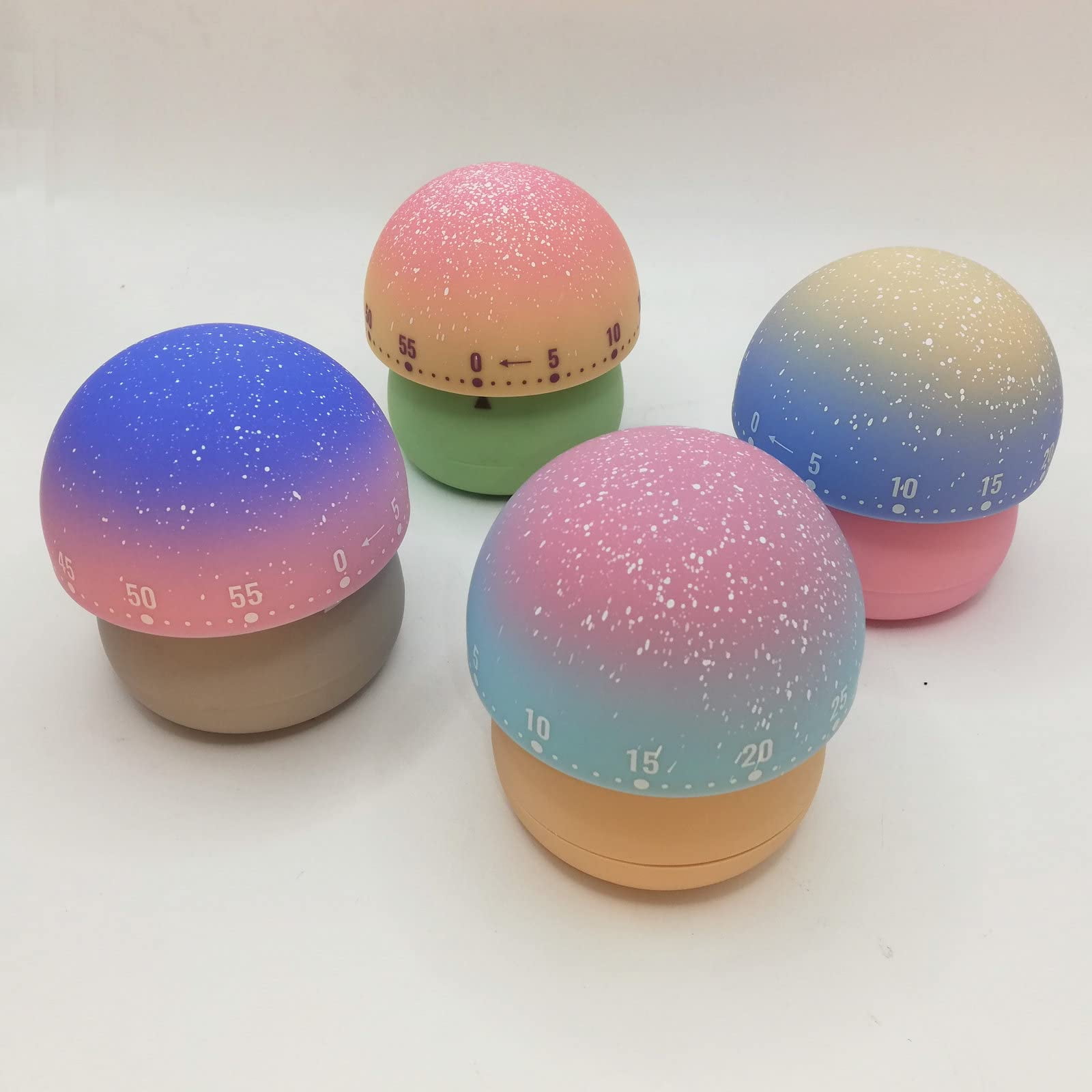 Mechanical Kitchen Timer, Cute Mushroom Visual Timer for Kids, Wind Up ...