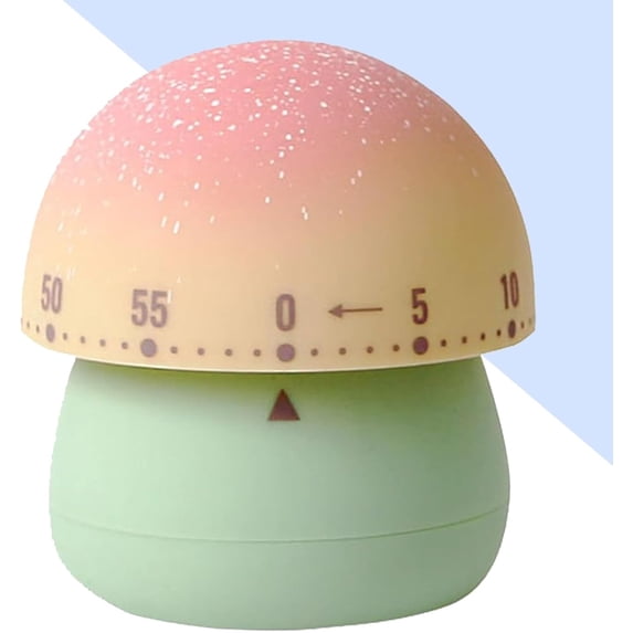 Mechanical Kitchen Timer, Cute Wind Up 60-Minute Manual Countdown for ...
