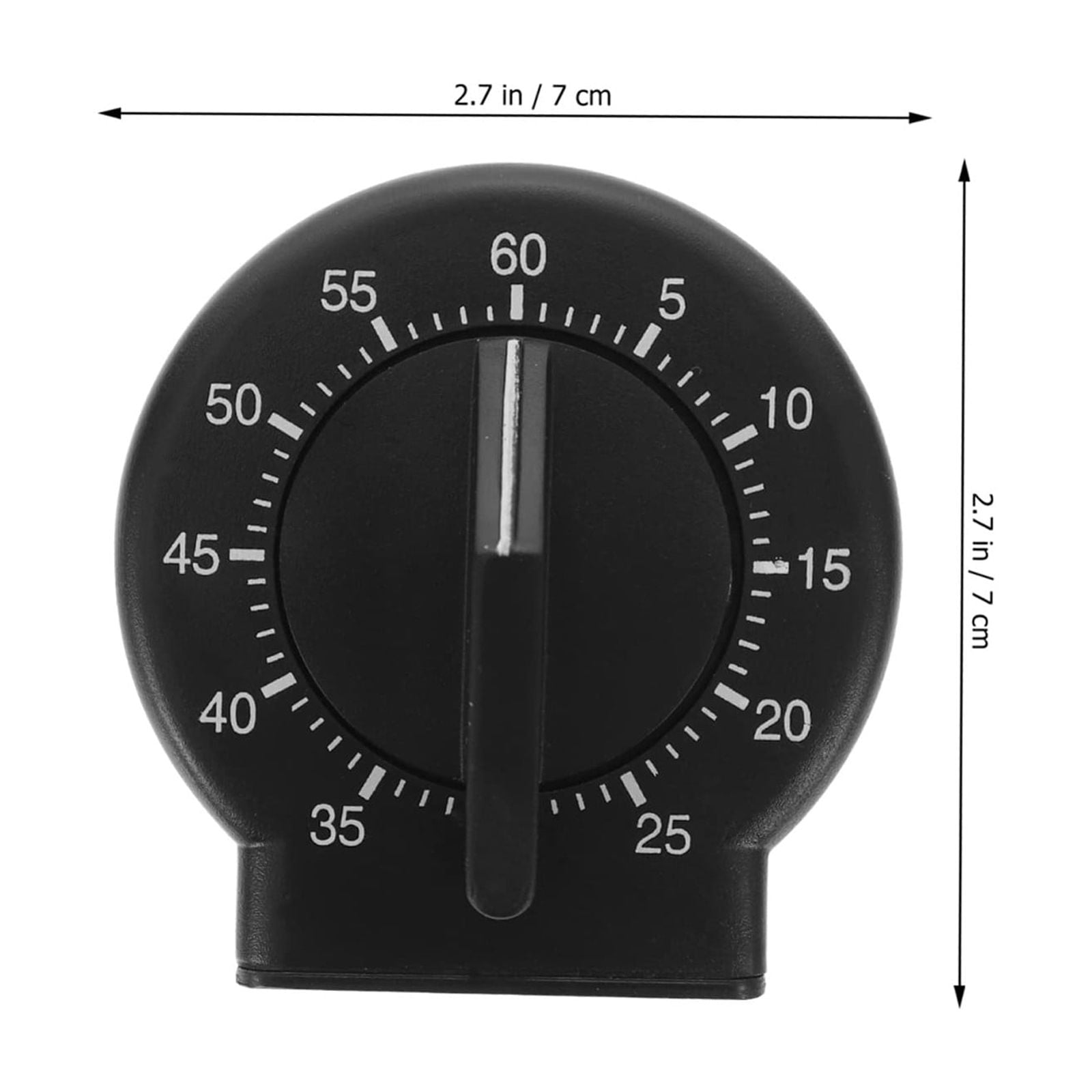 Mechanical Kitchen Timer – No Battery Needed Wind-Up Loud Alarm for ...