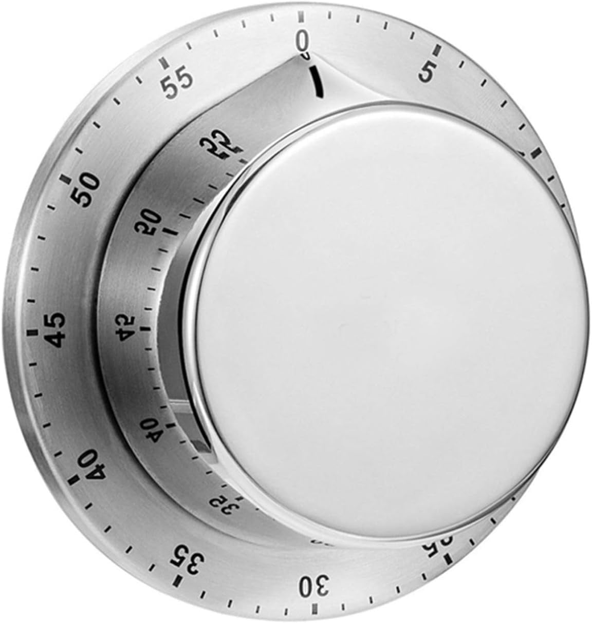 Mechanical Kitchen Timer, Robust Design 304 Stainless Steel Timer with ...