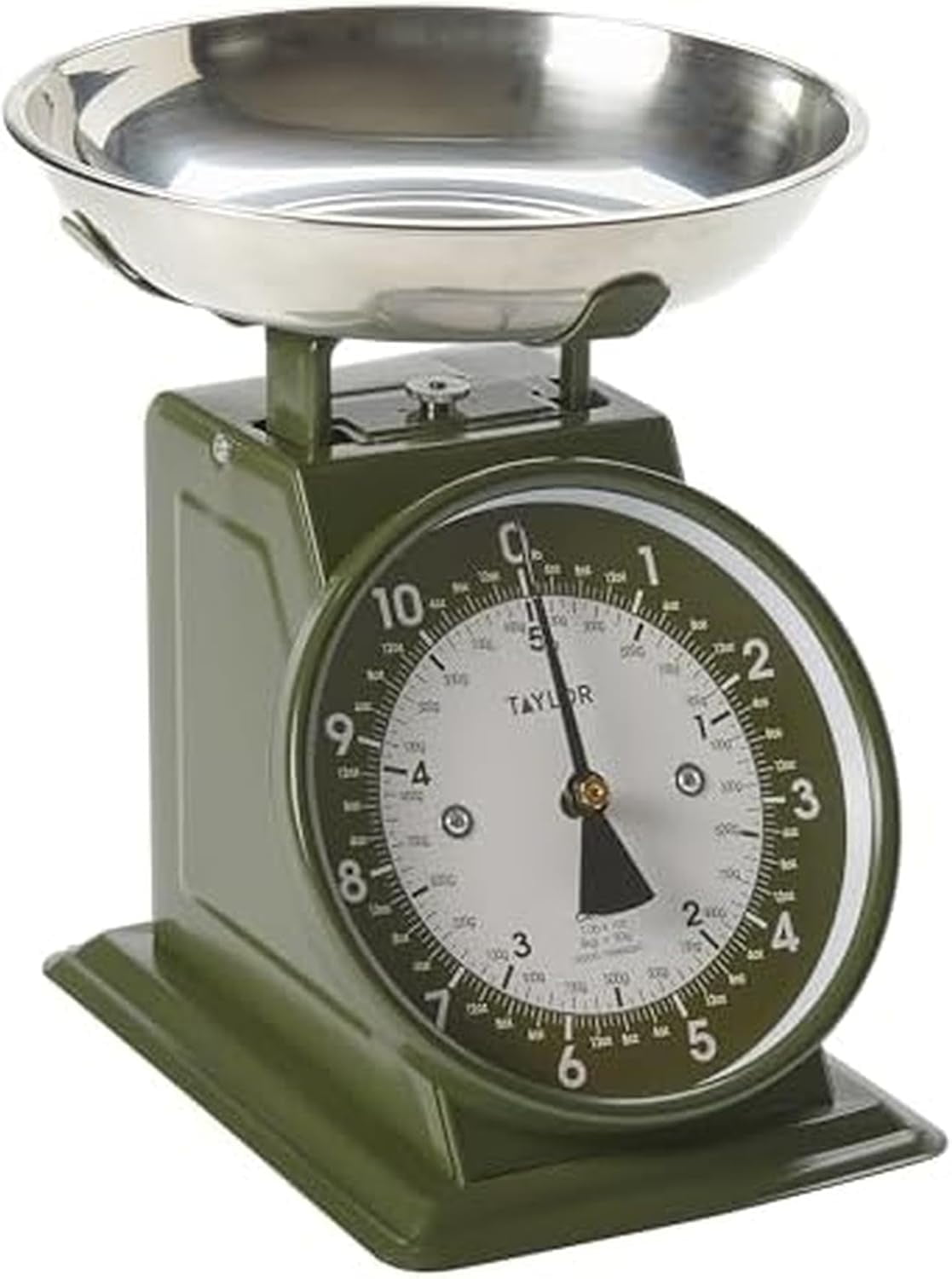 Mechanical Kitchen Weighing Food Scale with Bowl, Weighs up to 11lbs ...