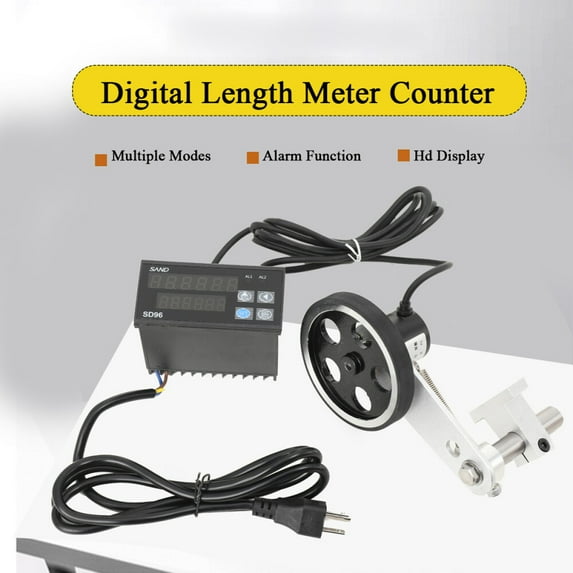 Mechanical Length Counter Digital Length Meter Counter Single Measure 0 ...
