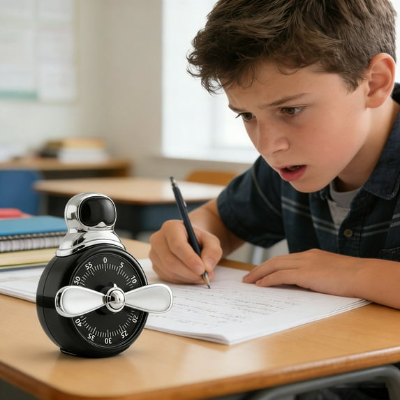 Mechanical Loud Sound Pilot - Kitchen Timer Magnetic, Manual Wind Up ...