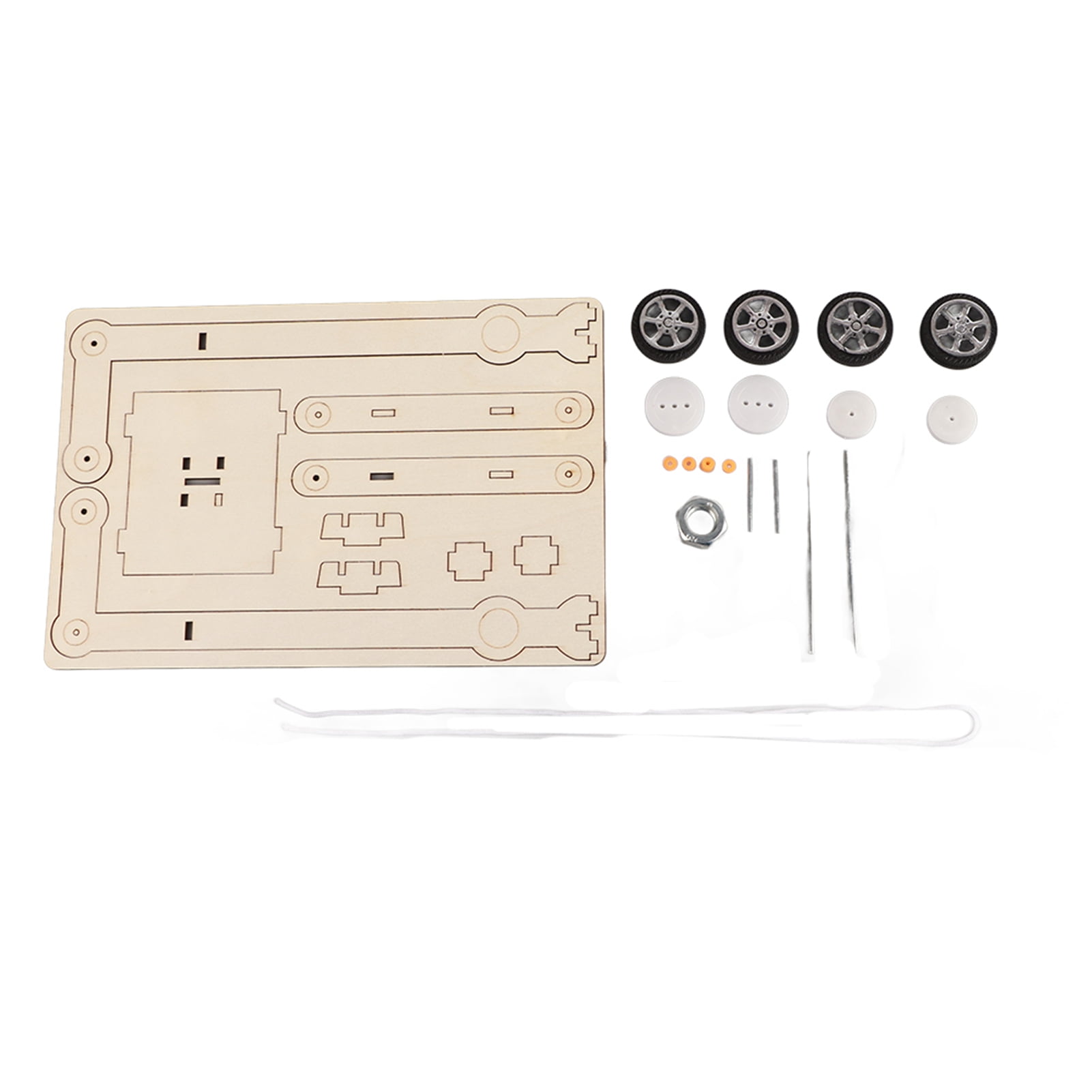 Mechanical Marble Run For Young Inventors, Laser Cut Wooden Pieces And ...