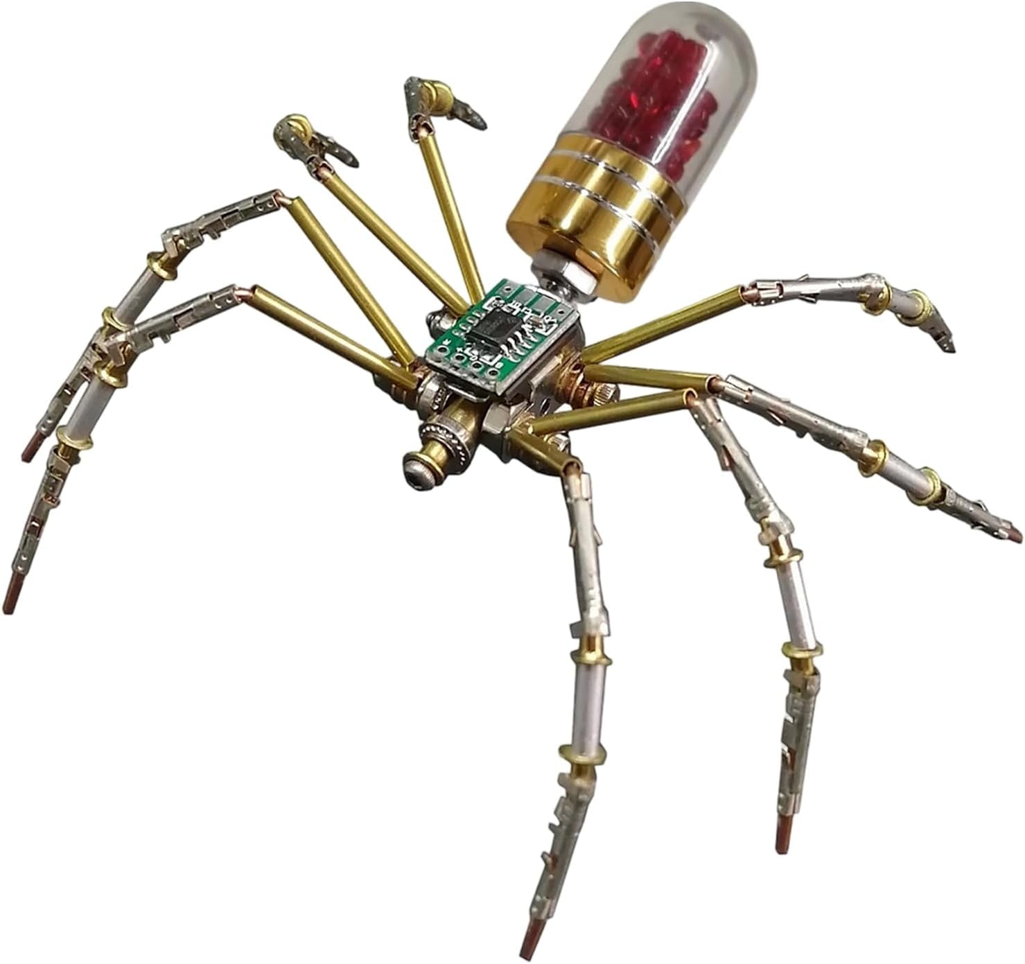 Mechanical Metal DIY 3D Spider Model Steampunk Puzzle for Adults, Retro ...