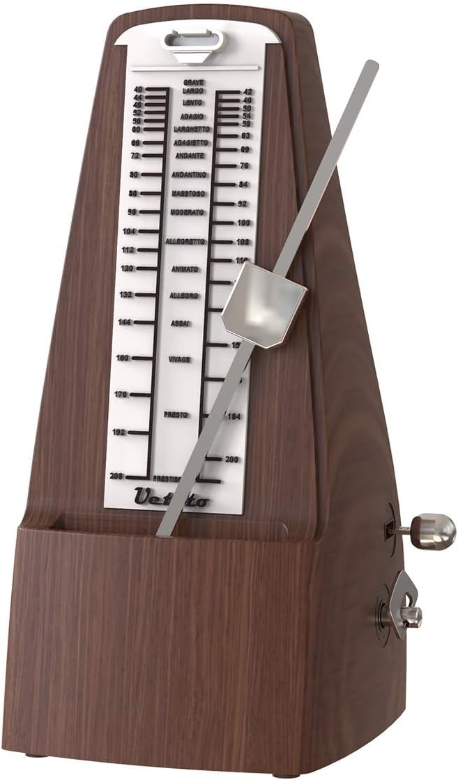Mechanical Metronome Wood Grained Loud Sound/High Precision/No ...
