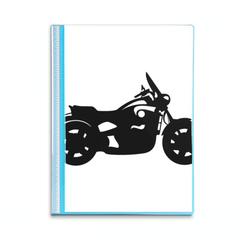 Mechanical Motorcycle Outline Pattern Book Sheet Protectors Portfolio ...