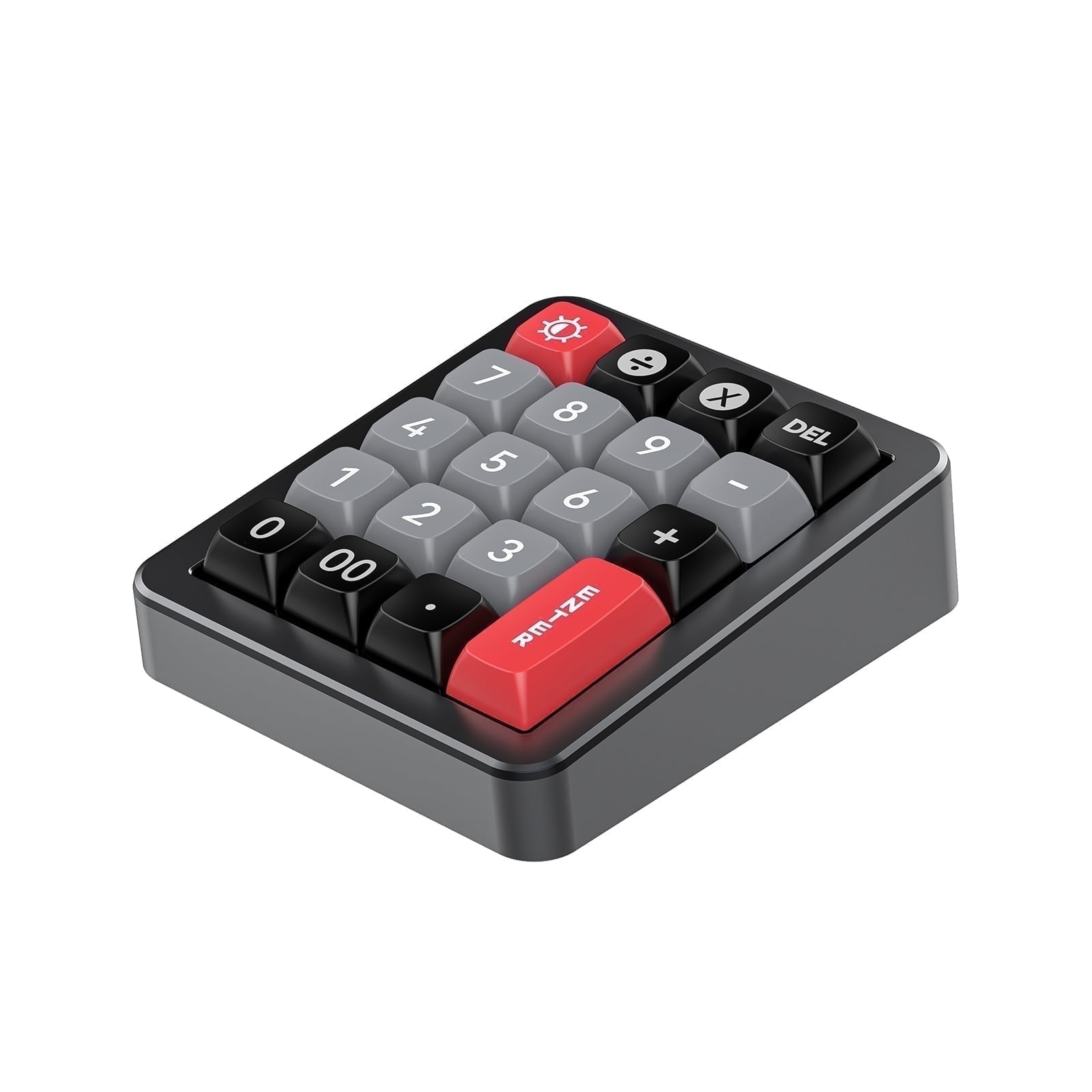 20-Key Mechanical Number Pad with Hot-Swappable Red Switches, RGB ...