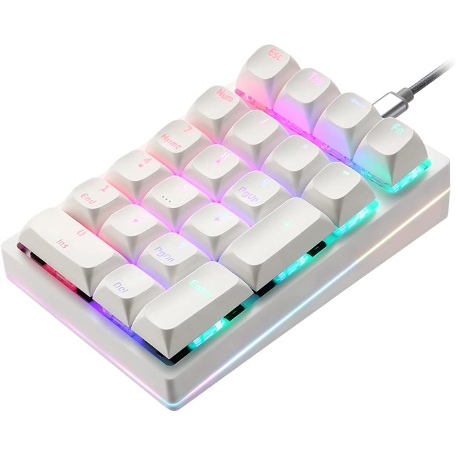 Mechanical Numeric Keypad Hot-Swap GATERON Switch Wired Gaming Keypad ...