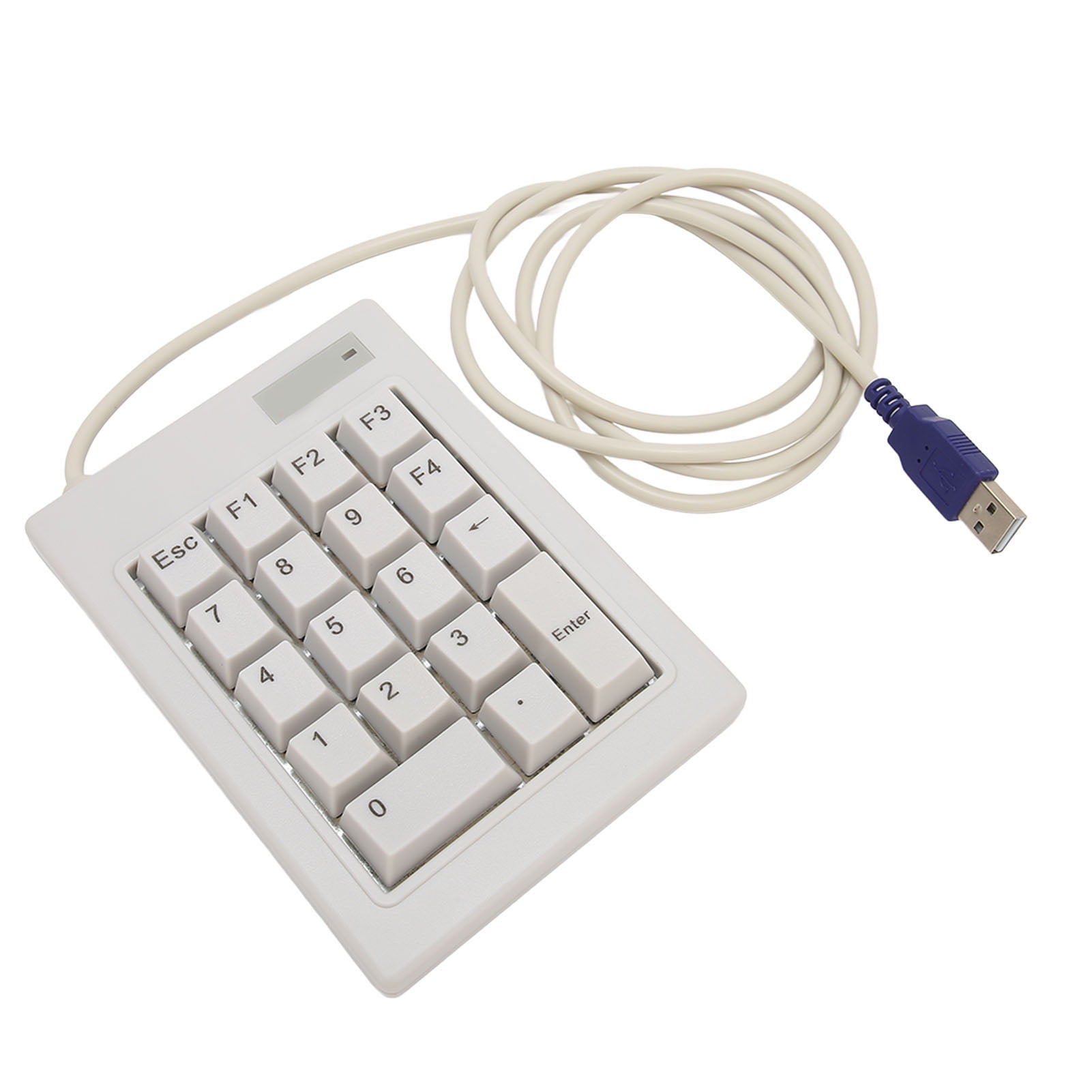 Mechanical Numpad Wired 18 Keys Linear Action Switch ABS Plug and Play ...