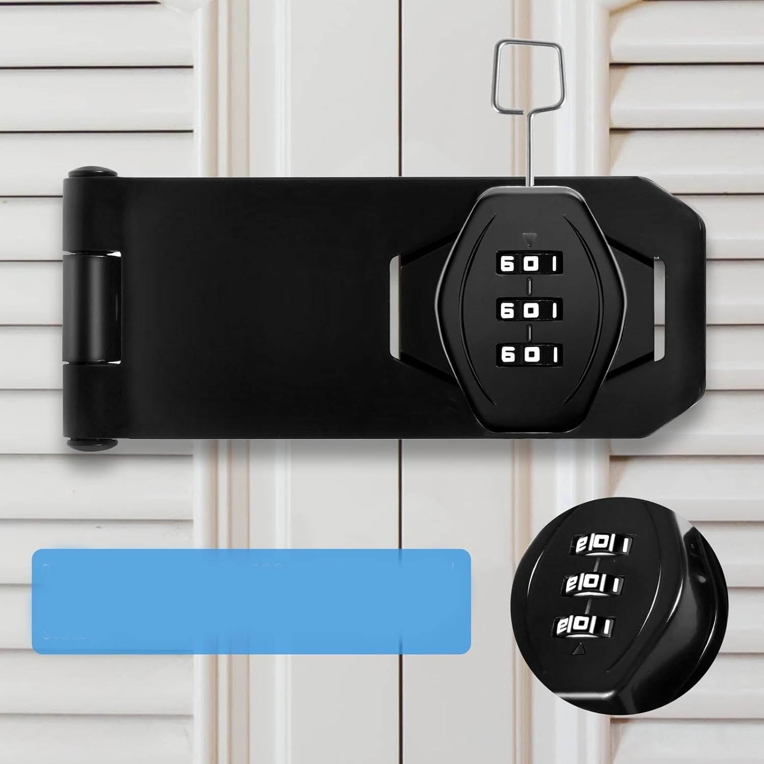 Mechanical Password Rotary Hasp Locks, Keyless Combination Lock for ...