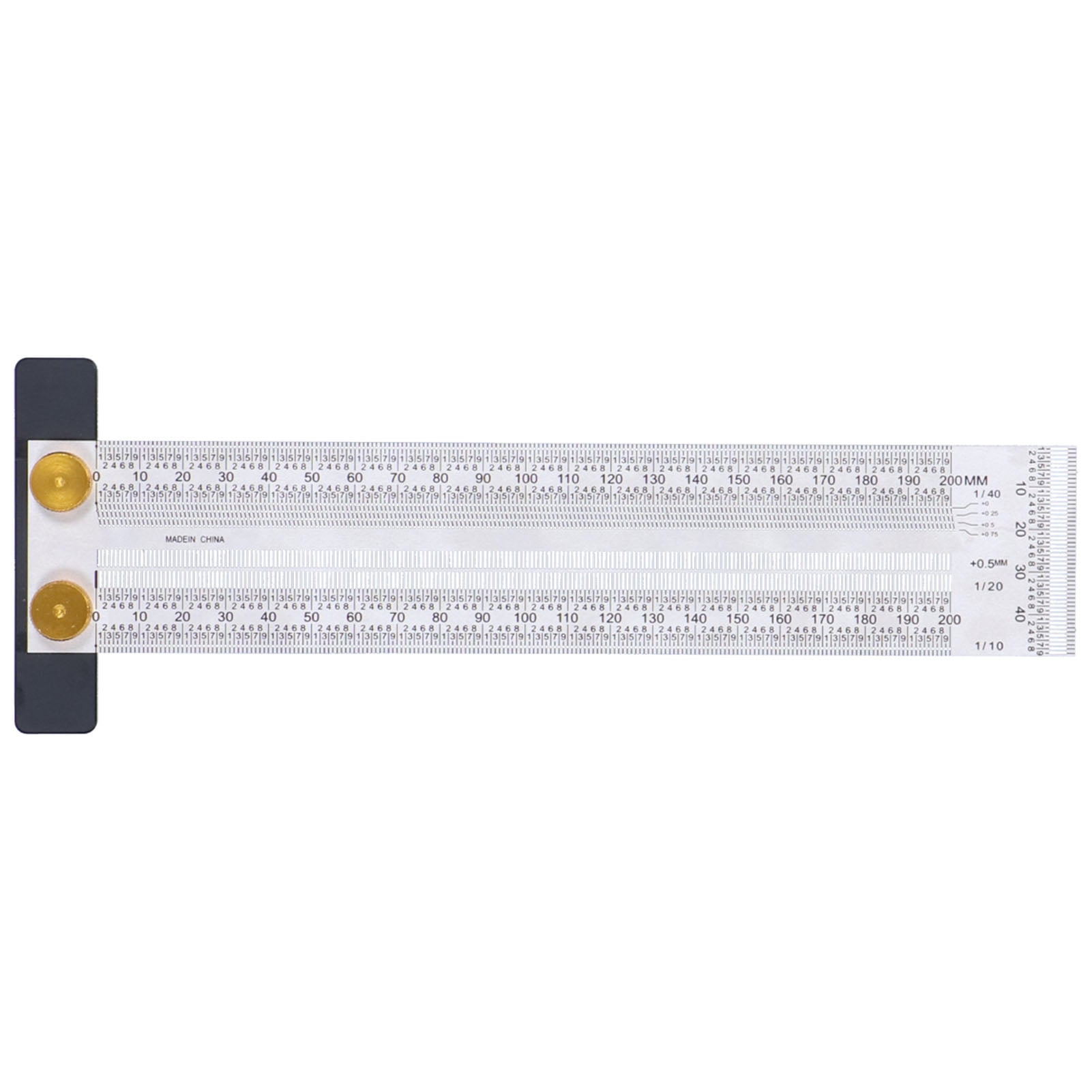 Mechanical Pencil Scribing Line Ruler: Multifunctional Ruler, Easy To ...