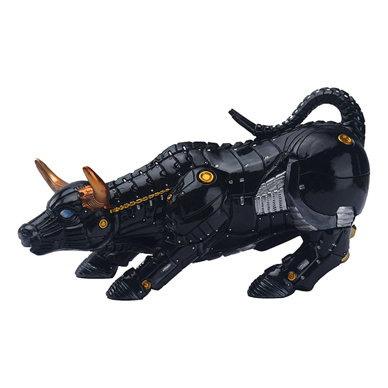 Mechanical Punk Animals Statue Bull Sculpture Sculpture Creative ...