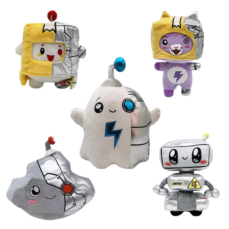 Mechanical Series Cardboard Box Plush Toy 5-Piece Set - Walmart.com