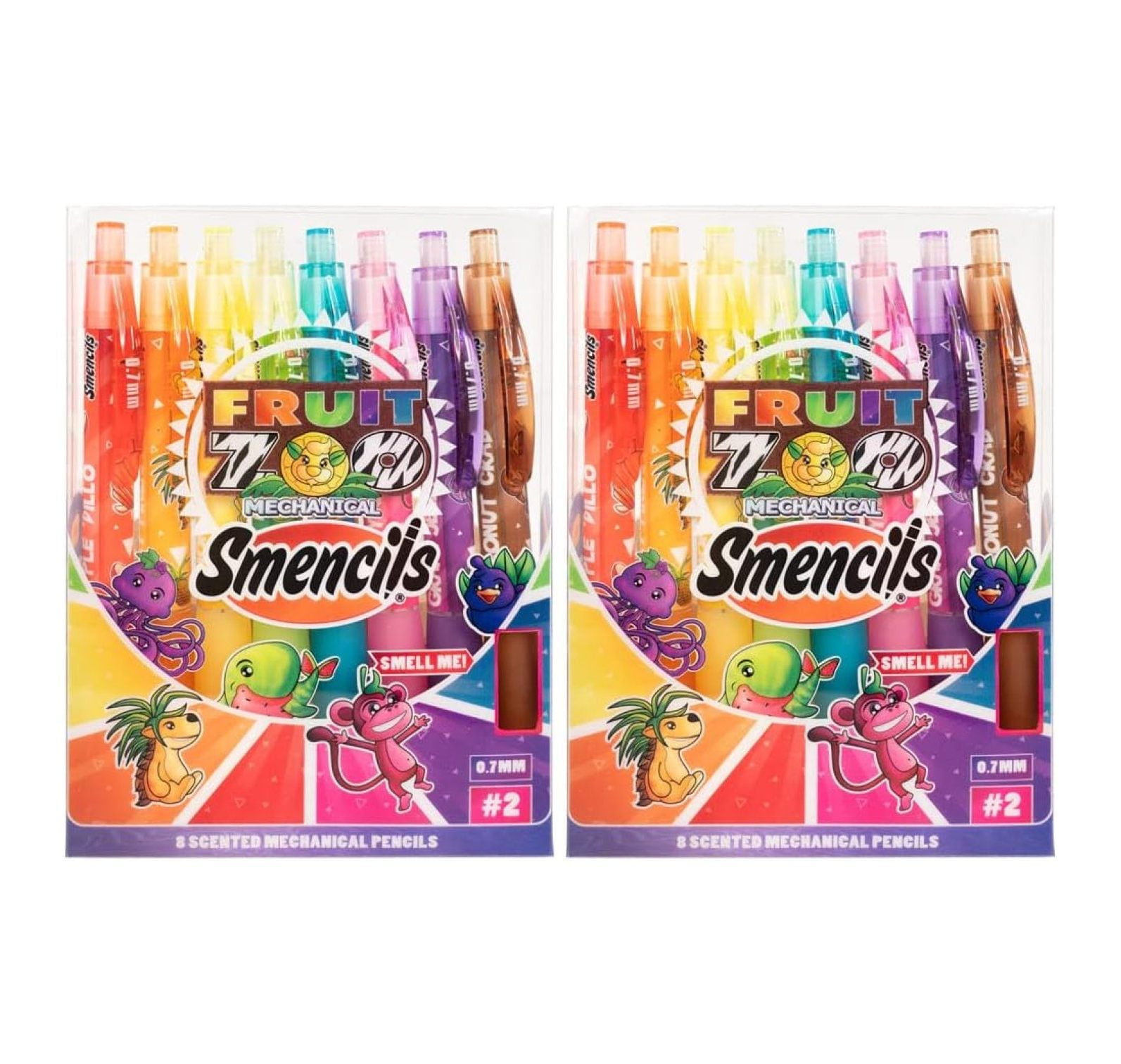 Mechanical Smencils (2 Pack) - Scented Mechanical Pencils, 8 Count ...