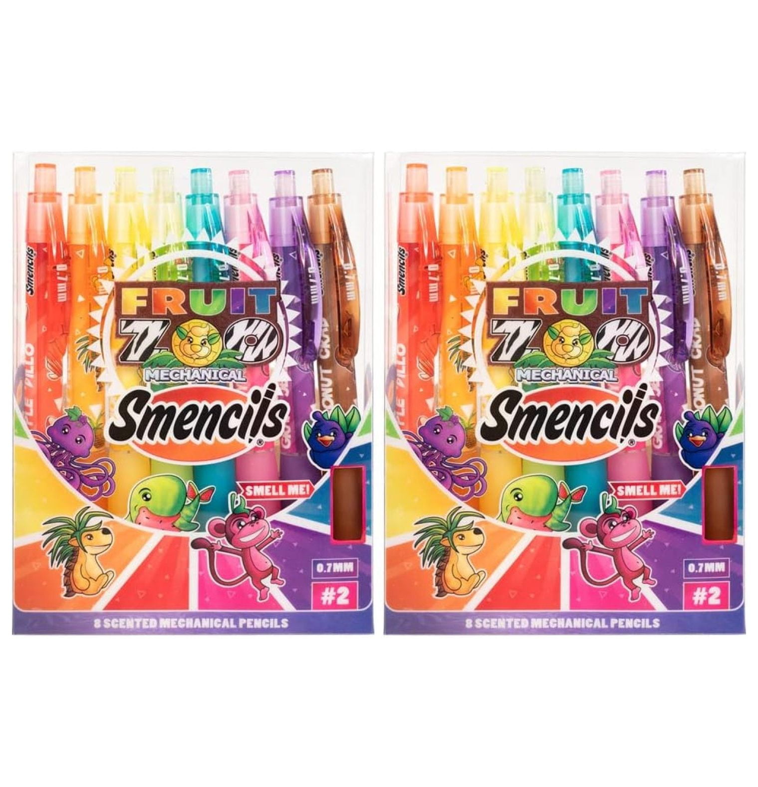 Mechanical Smencils (2 Pack) - Scented Mechanical Pencils, 8 Count ...
