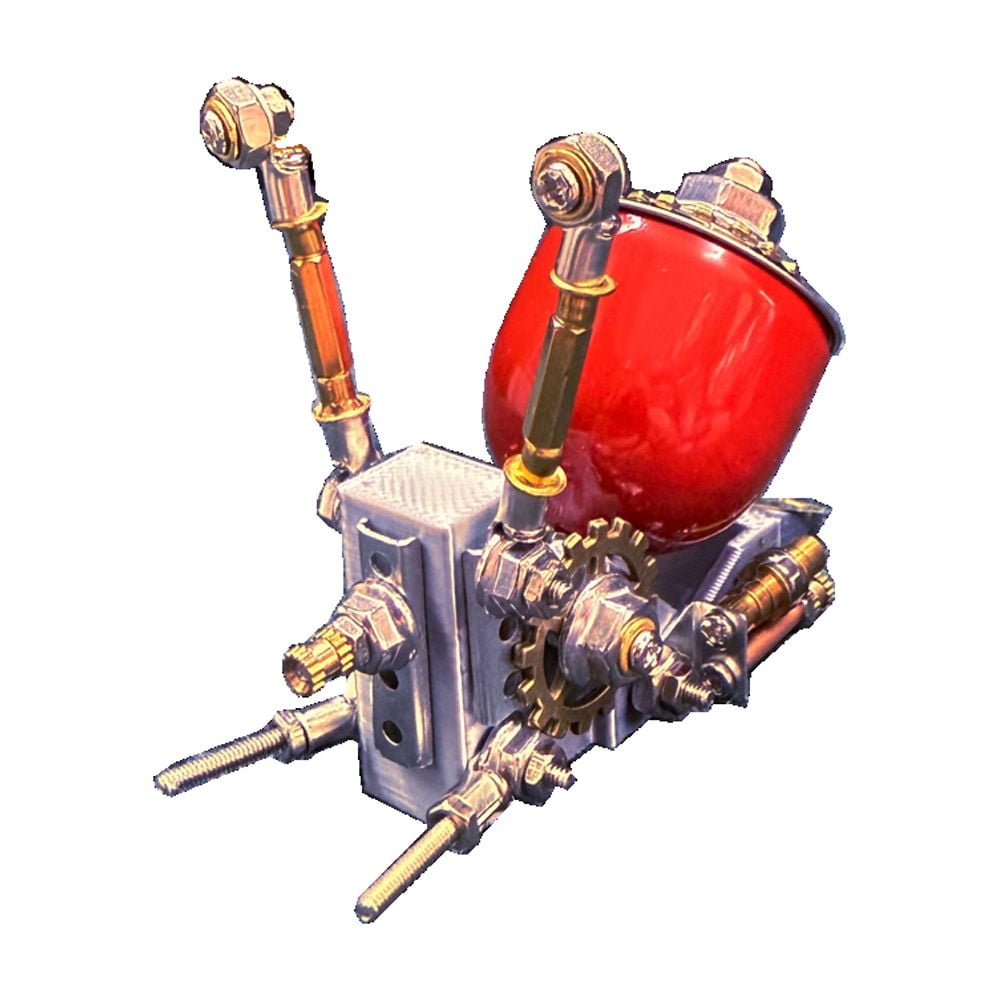 Mechanical Snail 3D Metal Model Steampunk Creature Design 89-Piece ...
