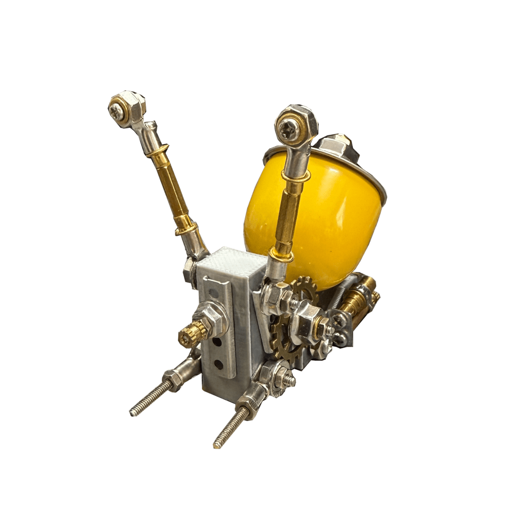 Mechanical Snail 3D Metal Model Steampunk Creature Design 89-Piece ...
