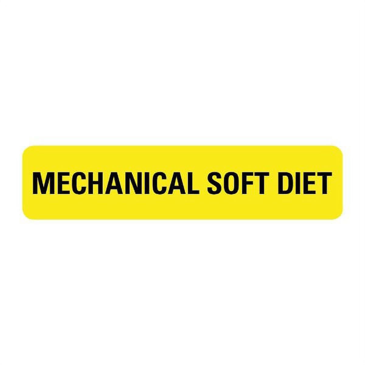 Mechanical Soft Diet Labels - Walmart.com