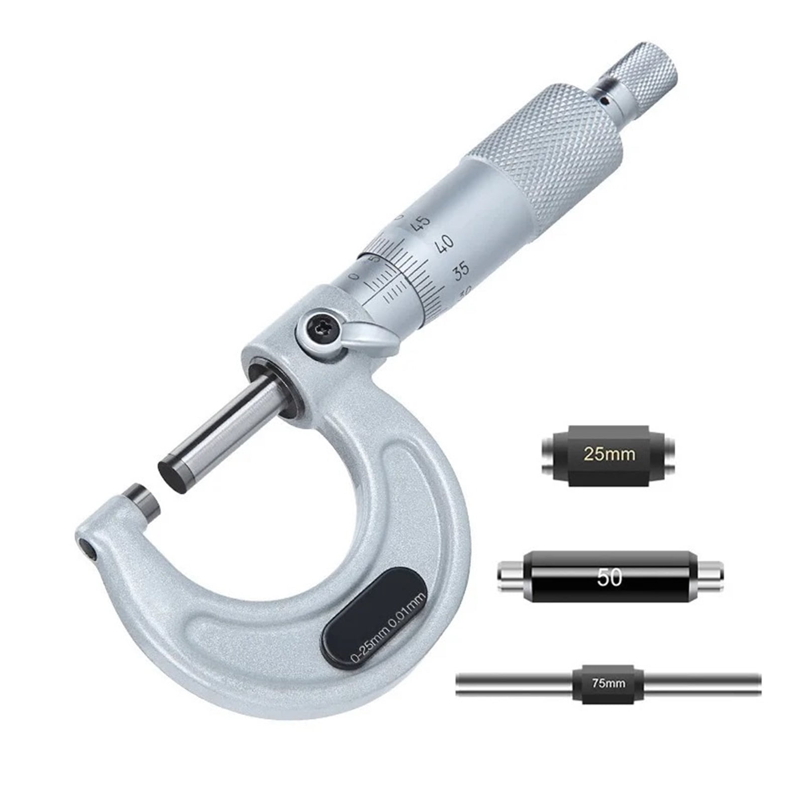 Mechanical Spiral Micrometer 0.01mm Outside Micrometers Screw ...