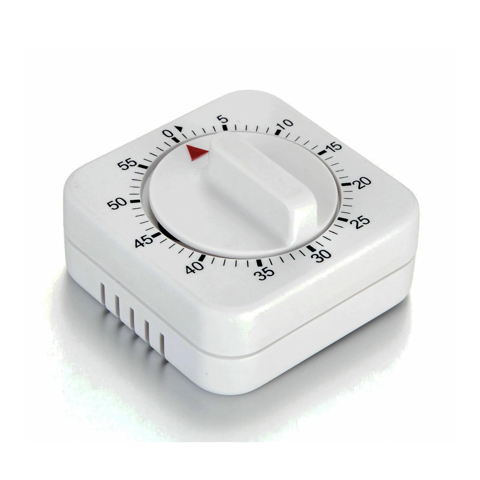 Mechanical Square Timer 60 Minute Countdown, Wind Up Cooking Clock with ...