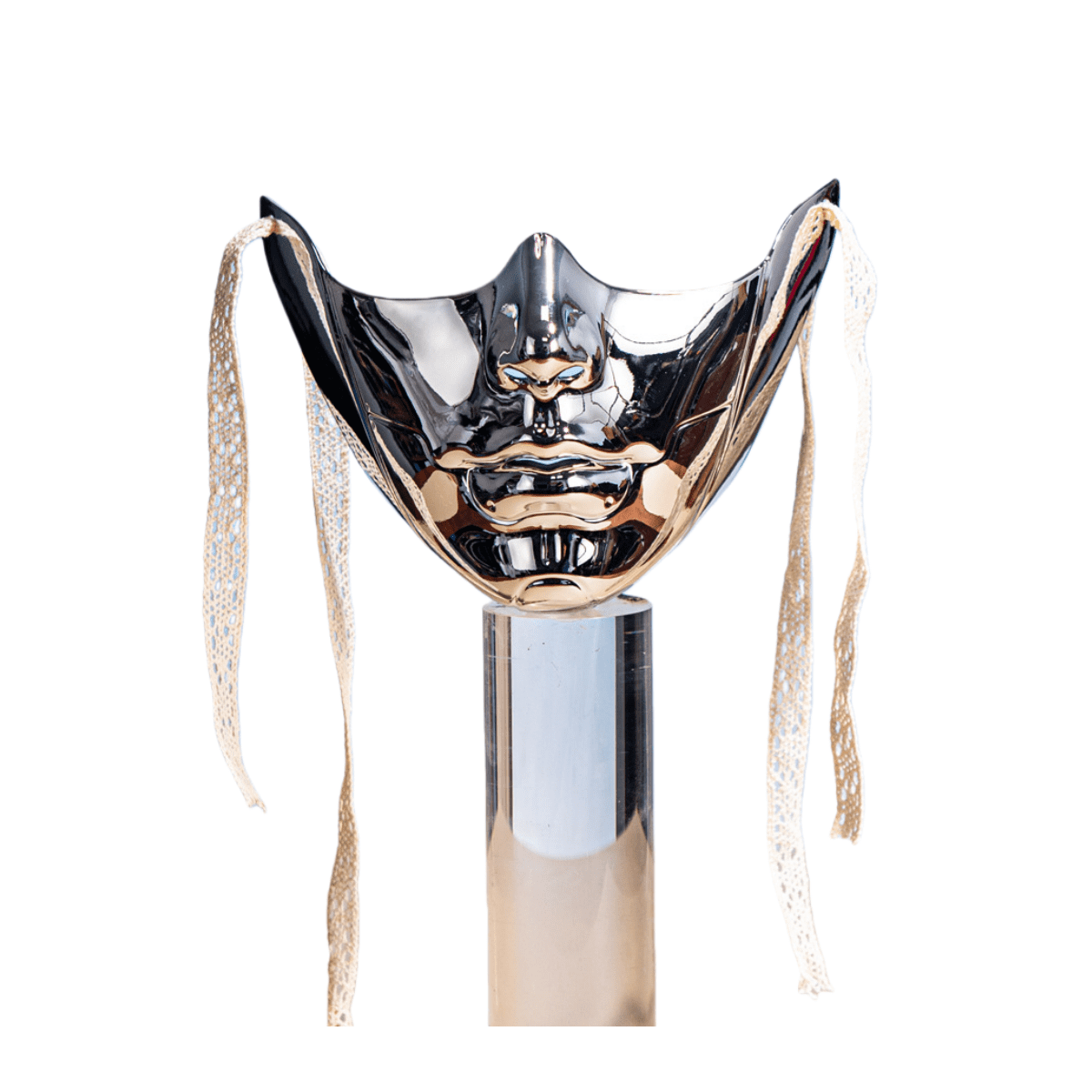 Mechanical-Style Half-Face Cos Mask Prop, Colorful Decorative Cosplay ...